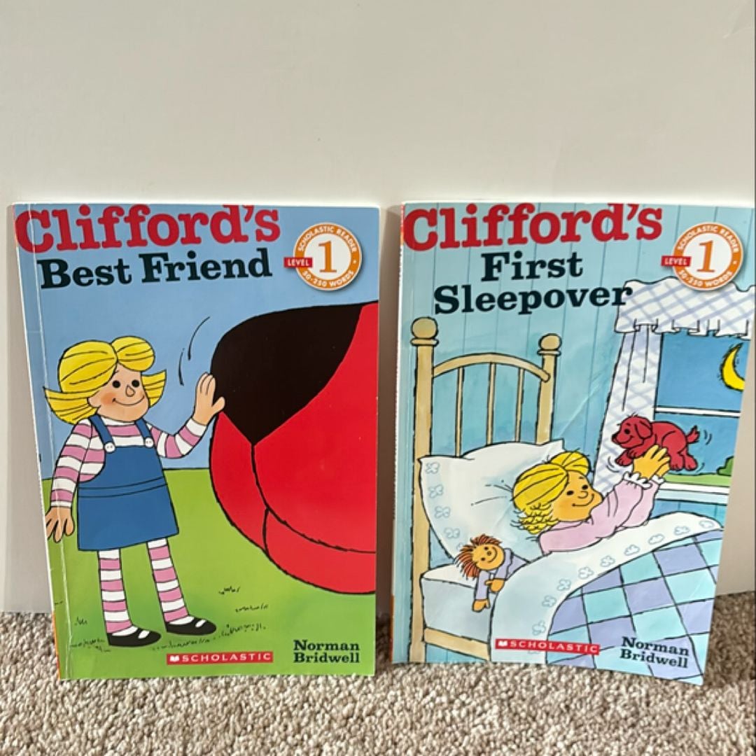 Two Level 1 Clifford Books by Norman Bridwell, Paperback | Pangobooks