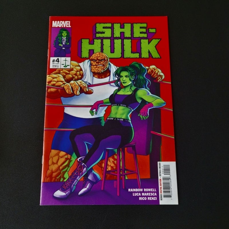 She-Hulk #4 by Rainbow Rowell , Paperback | Pangobooks