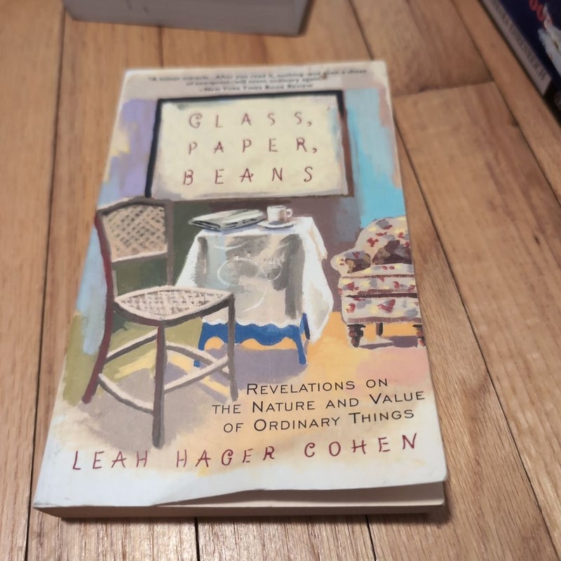 Glass, Paper, Beans by Leah Hager Cohen