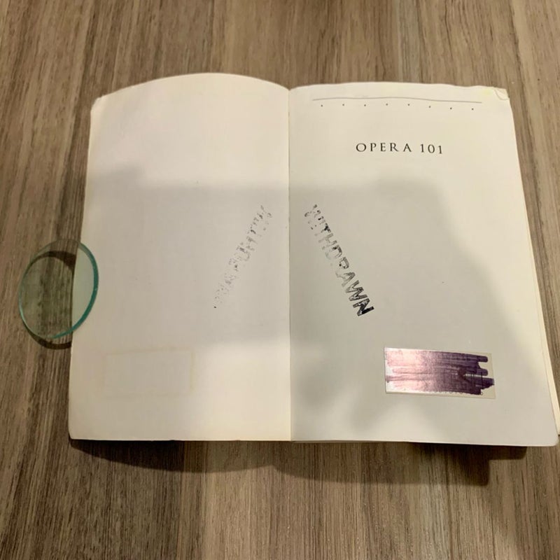 Opera 101 by Fred Plotkin, Paperback | Pangobooks