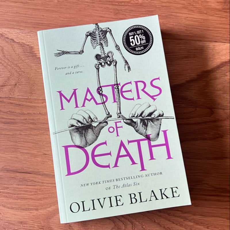 Masters of Death by Olivie Blake, Paperback | Pangobooks