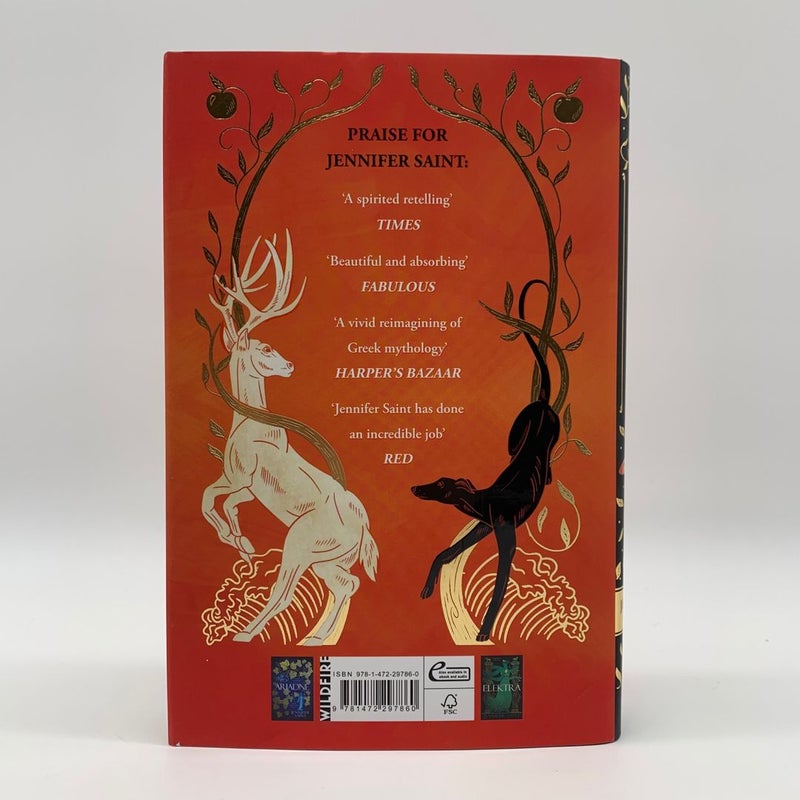 Atalanta Signed Hardcover Book by Jennifer Saint, Hardcover | Pangobooks