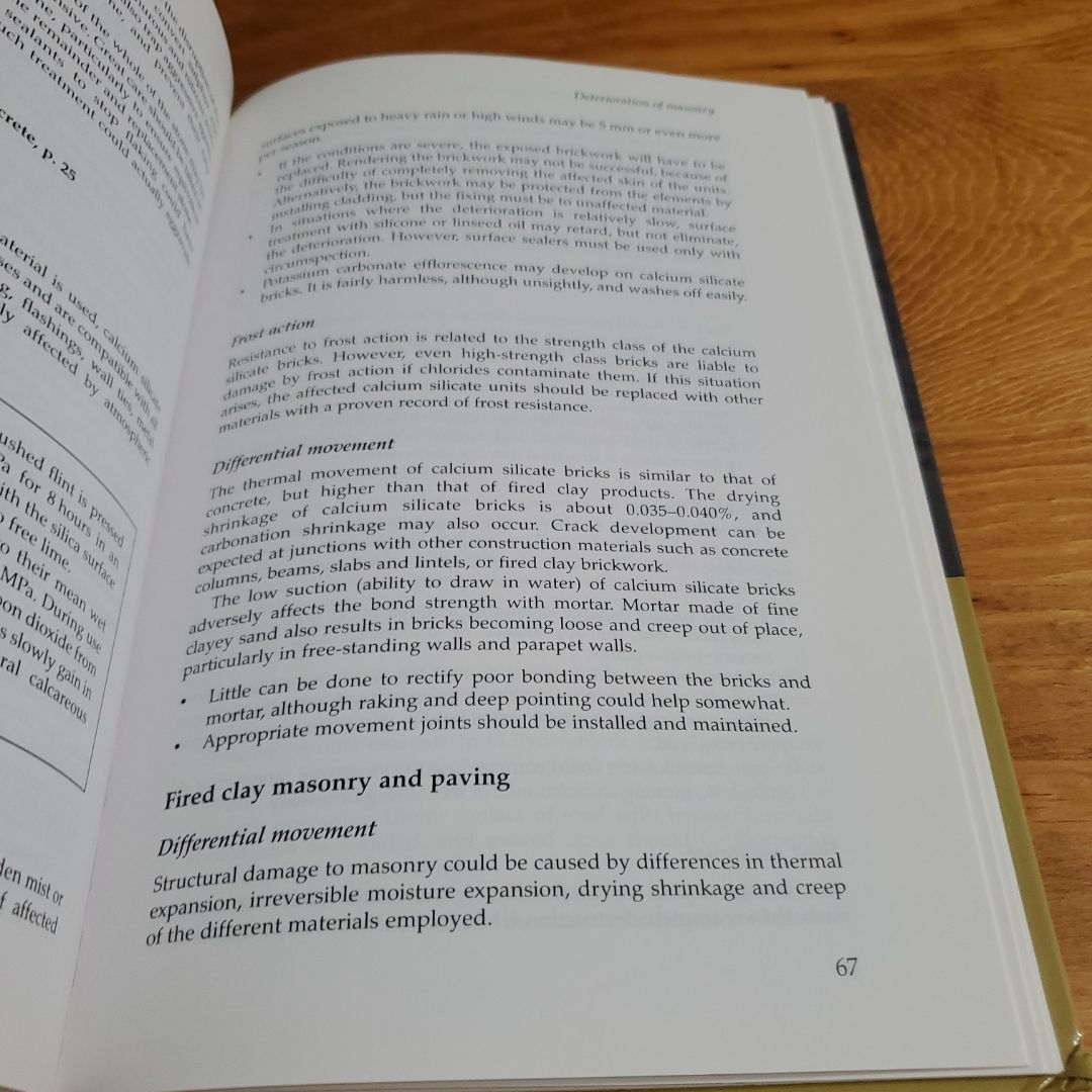 Guide to the Deterioration and Failure of Building Materials by R. O ...