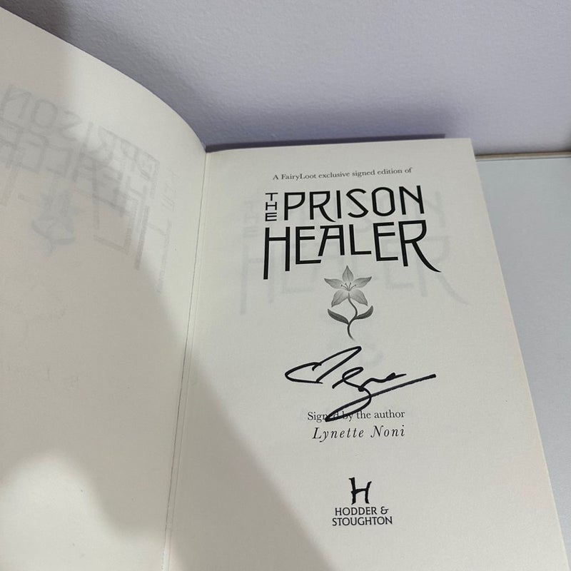 Fairyloot The Prison Healer Trilogy Set by Lynette Noni, Hardcover ...