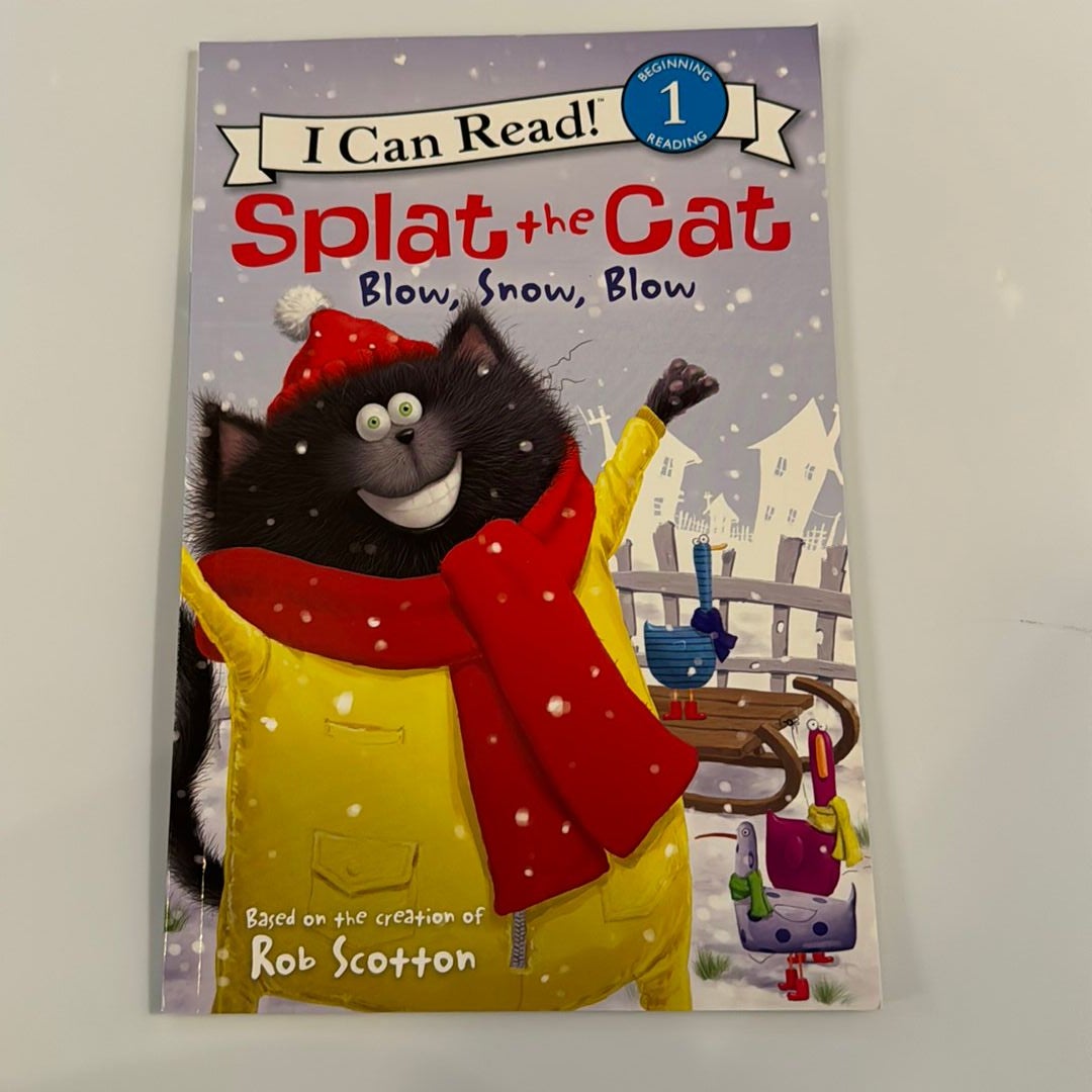 Splat the Cat: Blow, Snow, Blow by Rob Scotton, Paperback | Pangobooks