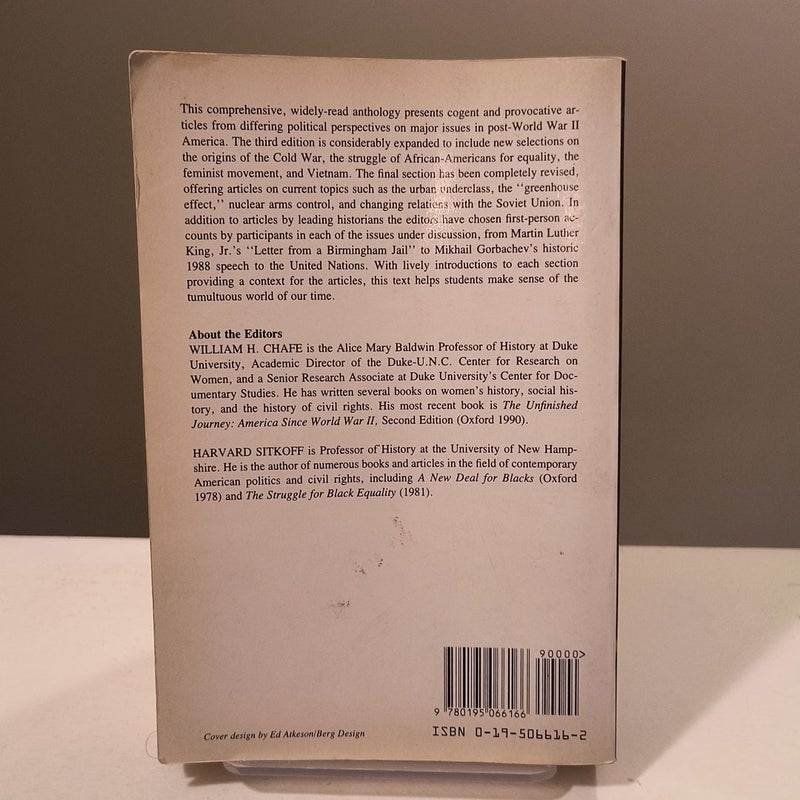 A History of Our Time by William H. Chafe