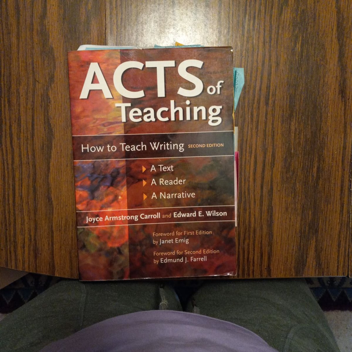 Acts of Teaching by Joyce Armstrong Carroll, Paperback | Pangobooks
