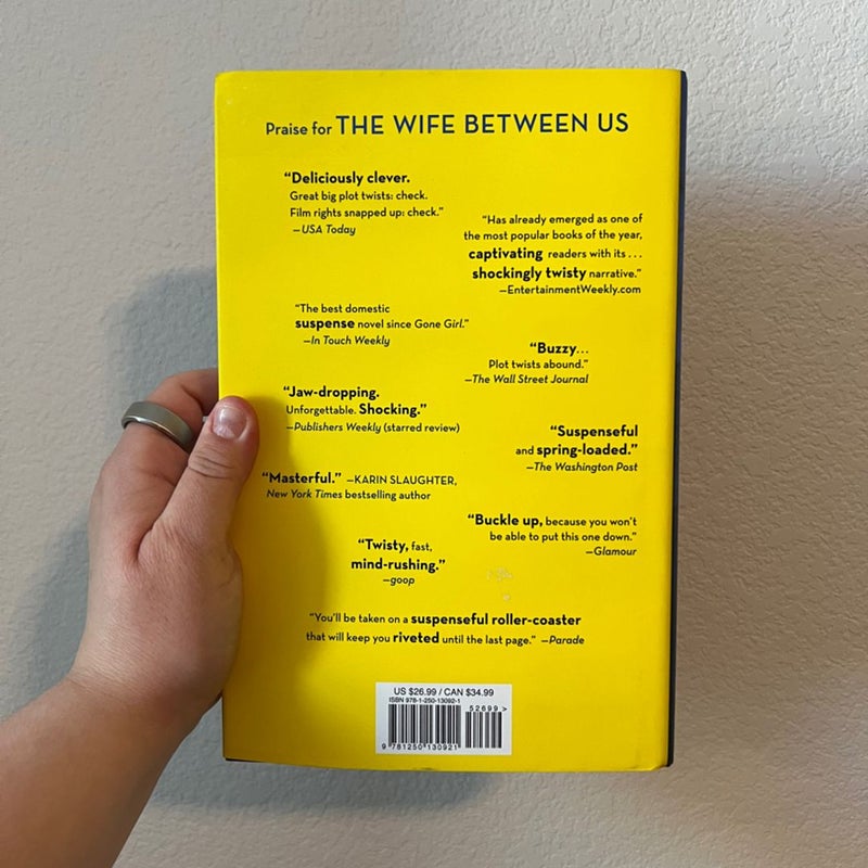 The wife between us by Greer Hendricks and Sarah Pekkanen , Hardcover ...