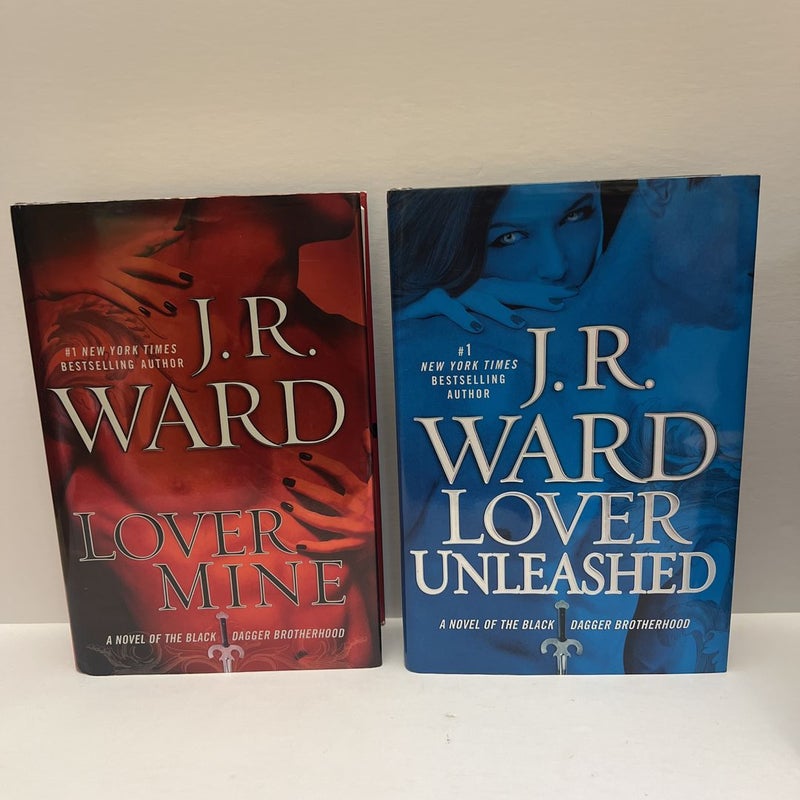 Black Dagger Brotherhood Series Bundle “A” Lover Avenged, Lover Mine ...