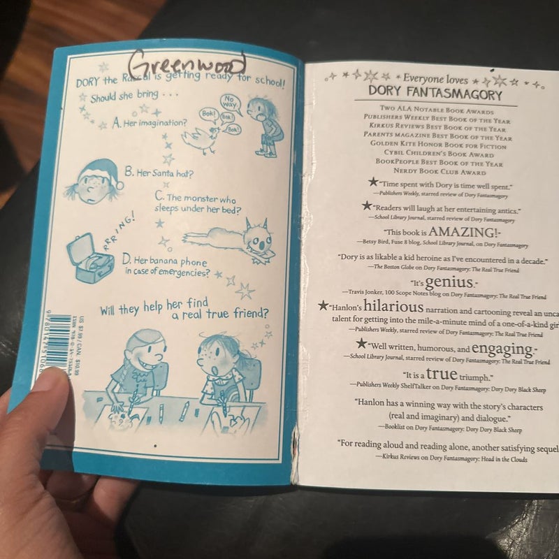 Dory Fantasmagory: the Real True Friend by Abby Hanlon