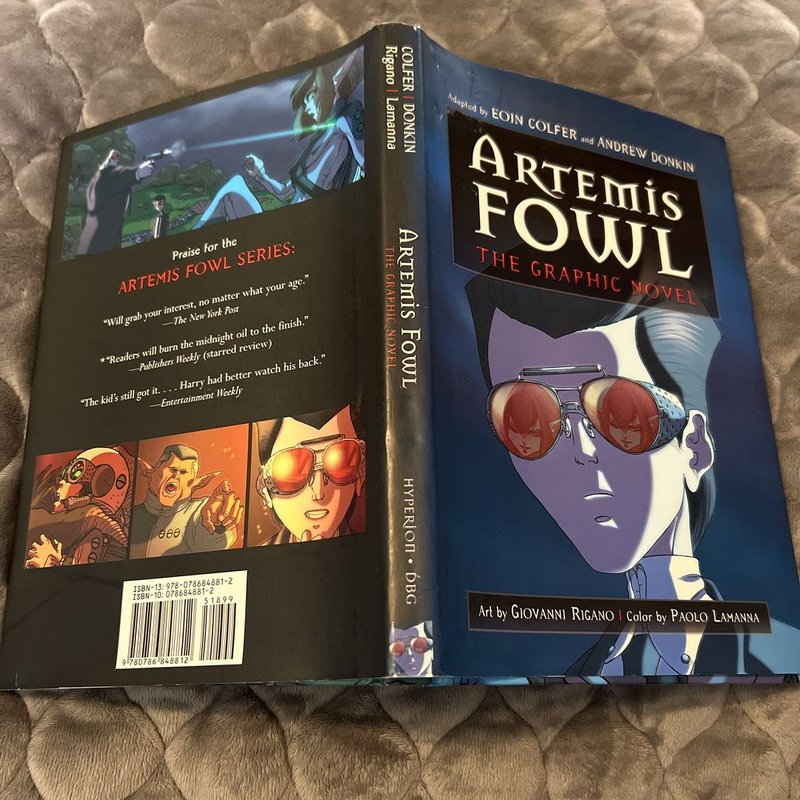 Eoin Colfer Artemis Fowl: the Graphic Novel by Eoin Colfer, Andrew Donkin
