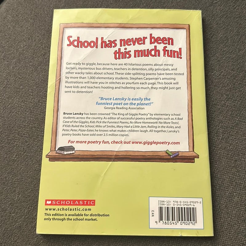 My Teacher’s in BIG Trouble: Kids’ Favorite Funny School Poems by Bruce ...