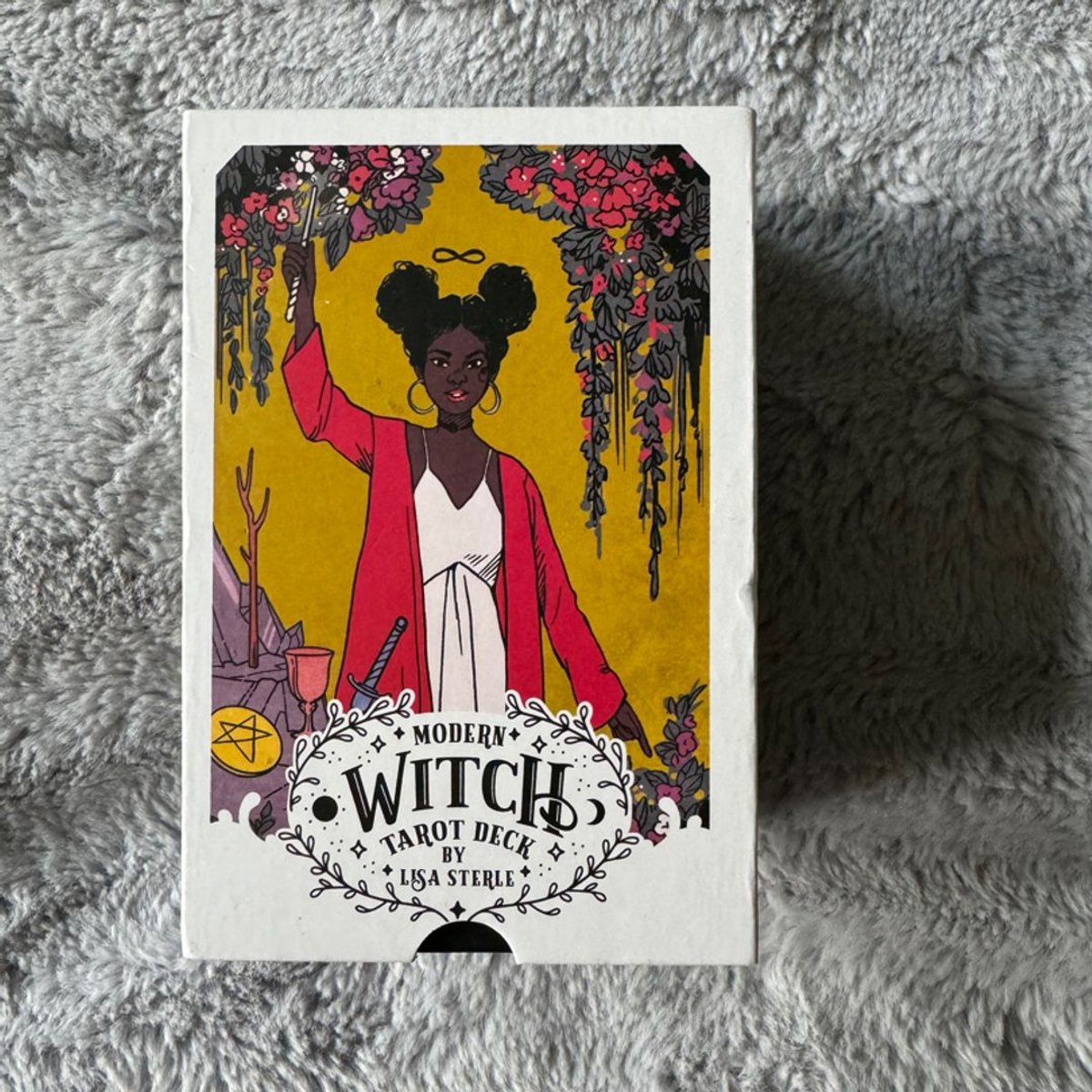 The Modern Witch Tarot Deck by Lisa Sterle, Hardcover | Pangobooks