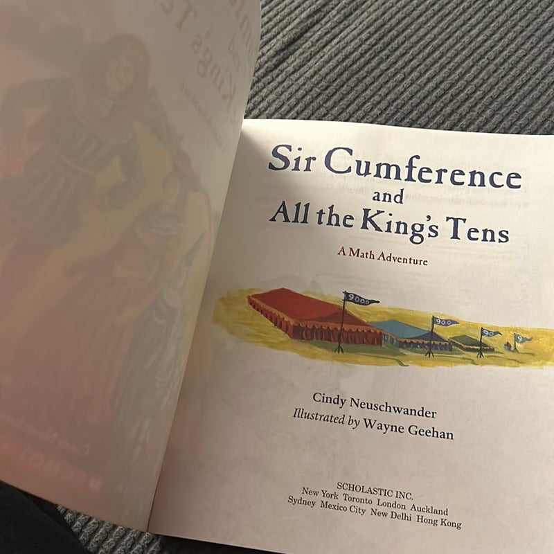 Sir Cumference and the King’s Tens by Cindy Neuschwander, Paperback ...