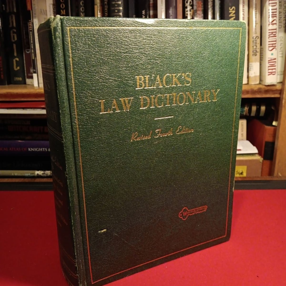 Black's Law Dictionary revised 4th edition by Henry Campbell Black ...