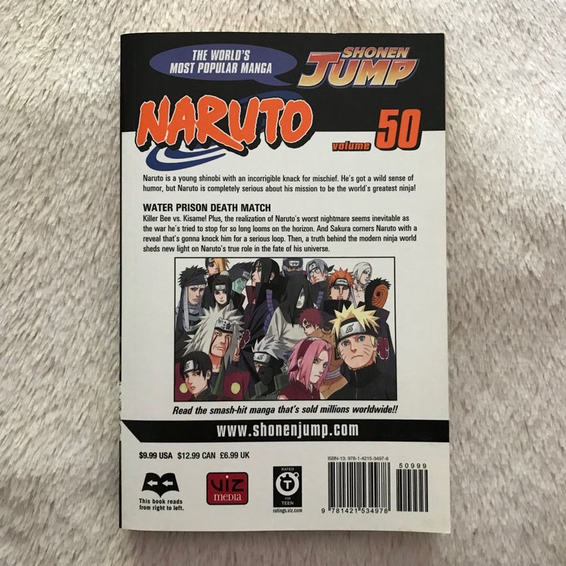 Naruto, Vol. 50 by Masashi Kishimoto