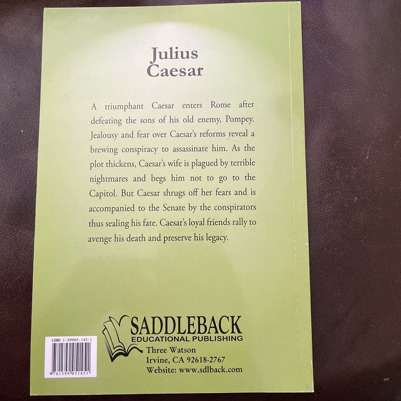 Julius Caesar Graphic Novel by William Shakespeare, Paperback | Pangobooks