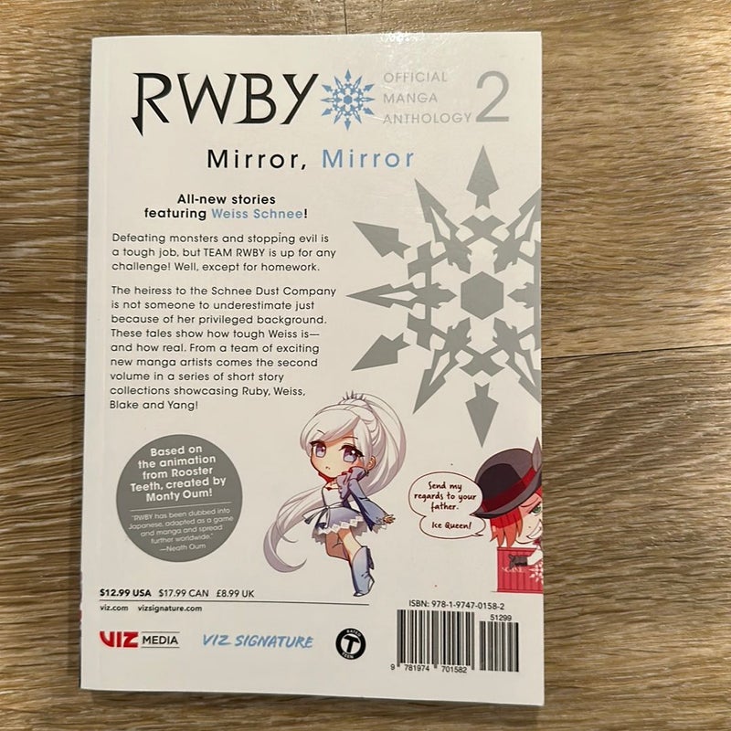 RWBY: Official Manga Anthology, Vol. 2 by Rooster Teeth Productions ...