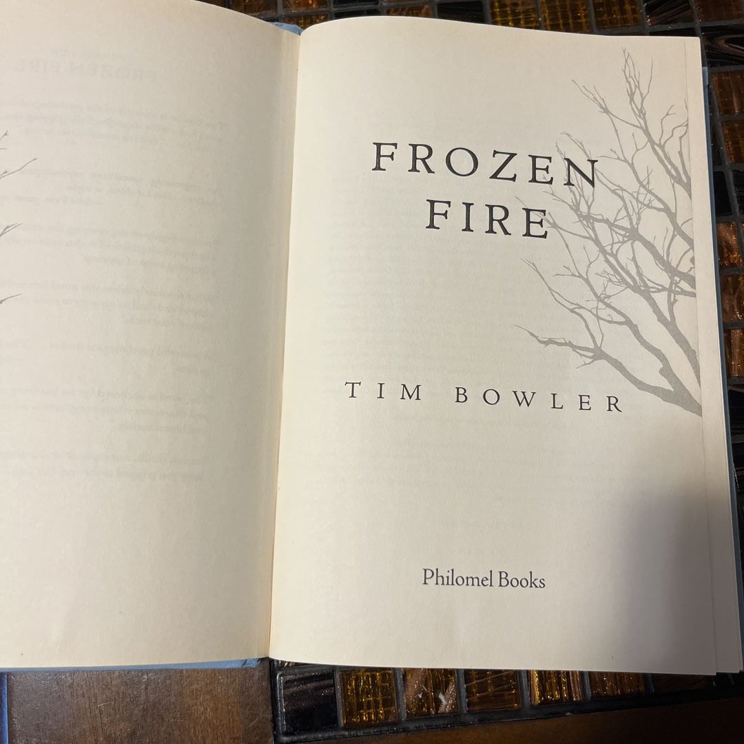 Frozen fire by Tim bowler, Hardcover | Pangobooks
