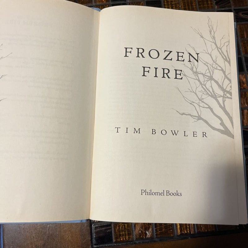 Frozen fire by Tim bowler, Hardcover | Pangobooks