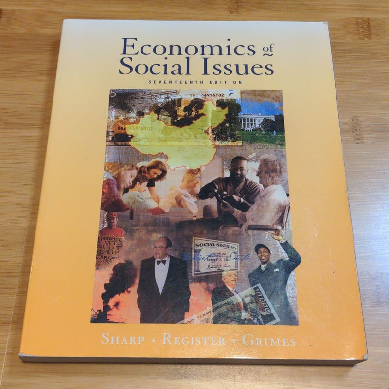 Economics of Social Issues by Charles A. Register, Ansel M. Sharp, Paul ...