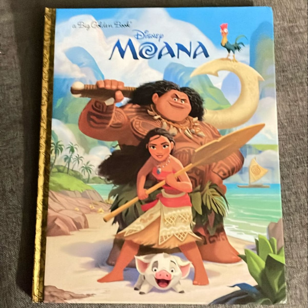 Moana Big Golden Book (Disney Moana) by RH Disney