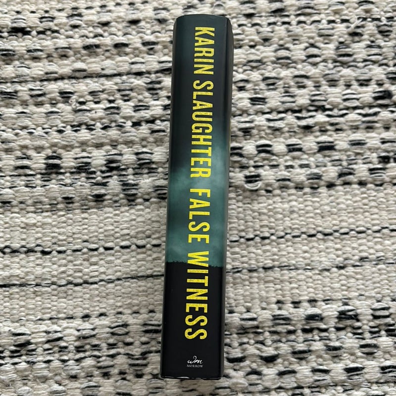False Witness by Karin Slaughter, Hardcover | Pangobooks