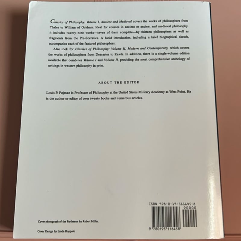 Classics of Philosophy by Louis P. Pojman