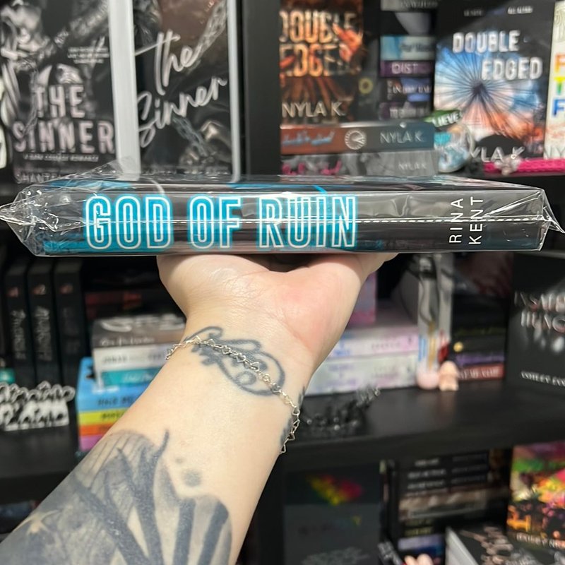 Baddies Book Box God of Ruin by Rina Kent , Hardcover | Pangobooks