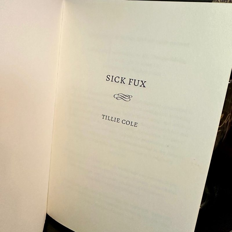Sick Fux by Tillie Cole