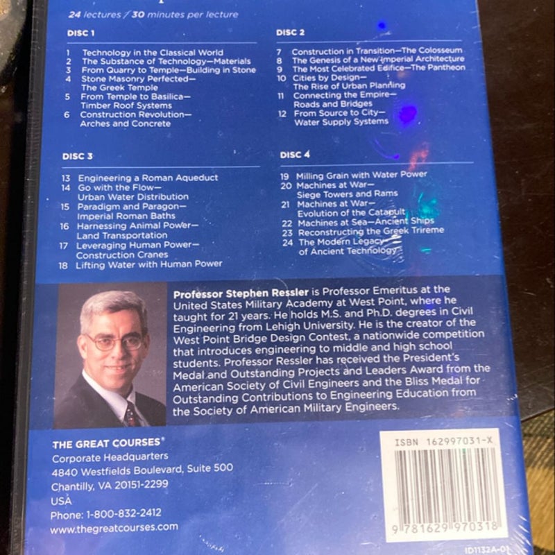 Understanding Greek and Roman Technology by Stephen Ressler