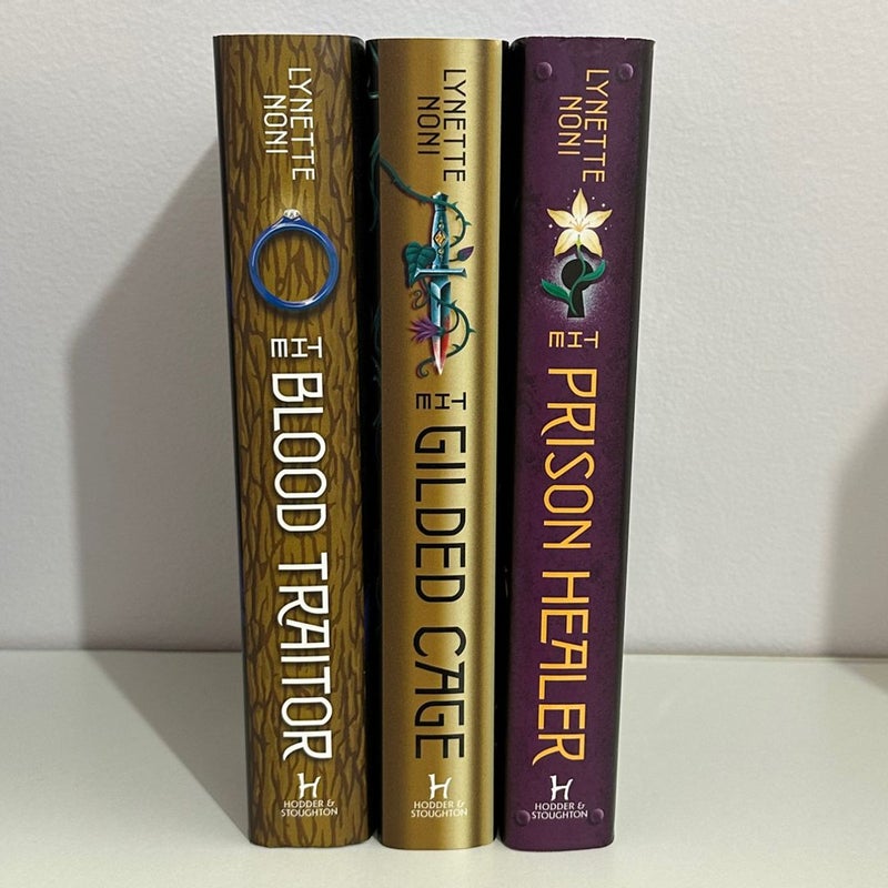 Fairyloot The Prison Healer Trilogy Set by Lynette Noni, Hardcover ...