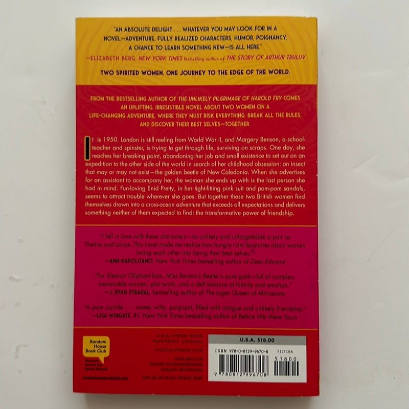 Miss Benson's Beetle by Rachel Joyce