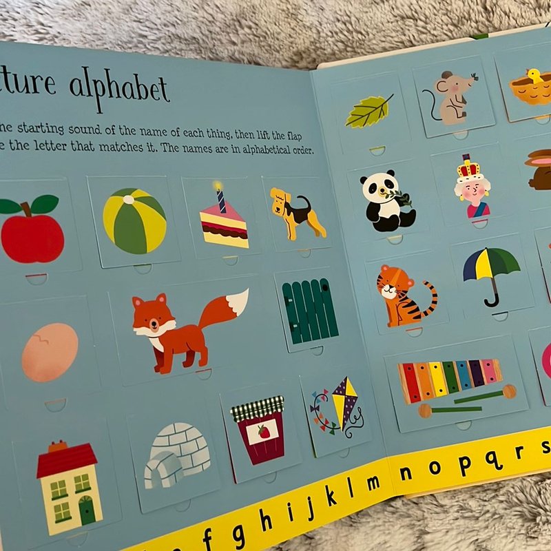 Lift-The-Flap ABC by Hannah Watson, Hardcover | Pangobooks