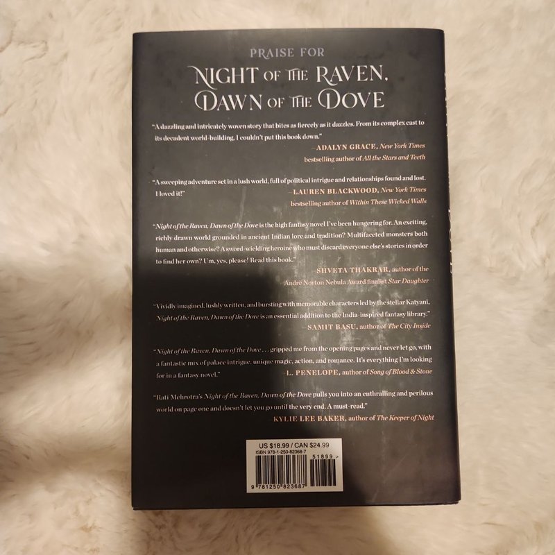 Night of the Raven, Dawn of the Dove by Rati Mehrotra