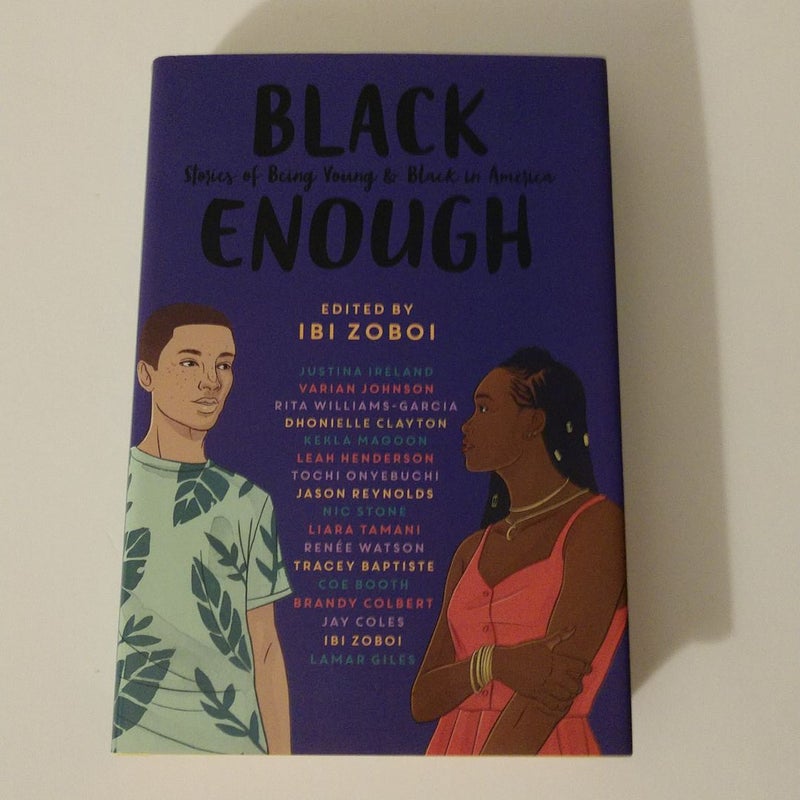 Black Enough by Ibi Zoboi, Tracey Baptiste, Coe Booth, Dhonielle ...