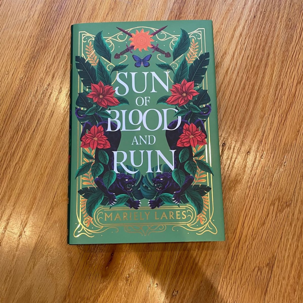 Sun of Blood and Ruin - Fairyloot edition by Mariely Lares, Hardcover | Pangobooks