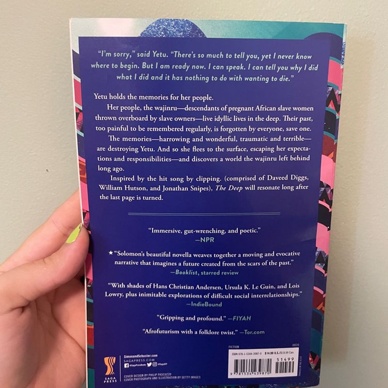 The Deep by Rivers Solomon, Paperback | Pangobooks