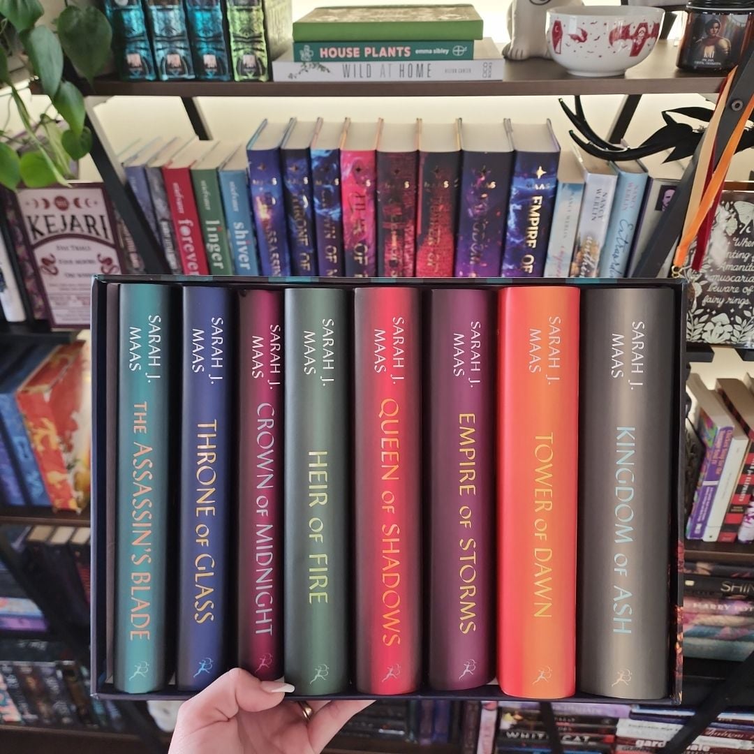 DUST JACKETS ONLY TOG hardback set w/box by Sarah J Maas, Hardcover ...
