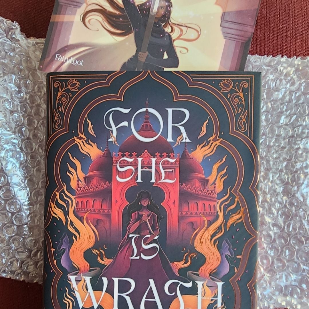 For She is Wrath- Fairyloot Edition by Emily Varga, Hardcover | Pangobooks