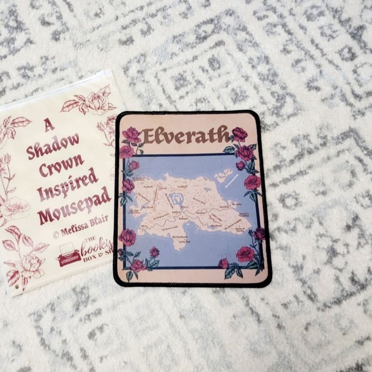 Bookish Box A Shadow Crown Mousepad by Melissa Blair , Hardcover ...