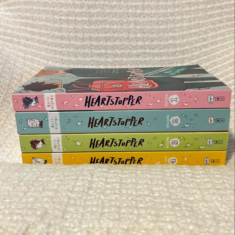 Heartstopper #1-4 Box Set by