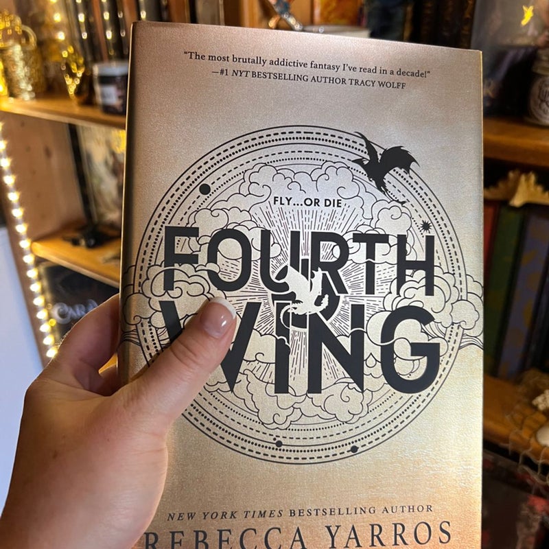 Fourth Wing - sprayed edges by Rebecca Yarros, Hardcover | Pangobooks