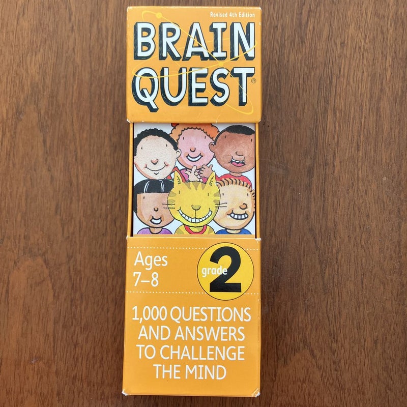 Brain Quest 2nd Grade Q&a Cards by Chris Welles Feder, Paperback ...