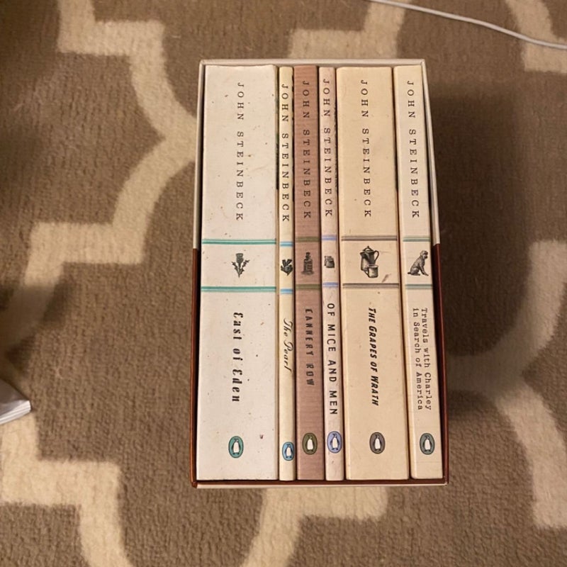 Steinbeck Centennial Editions Boxed Set by John Steinbeck, Paperback ...