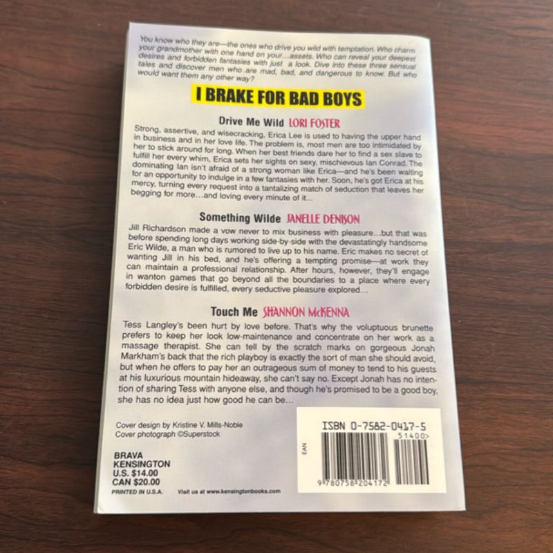 I Brake for Bad Boys by Denison Foster, Lori Foster, Janelle Denison ...