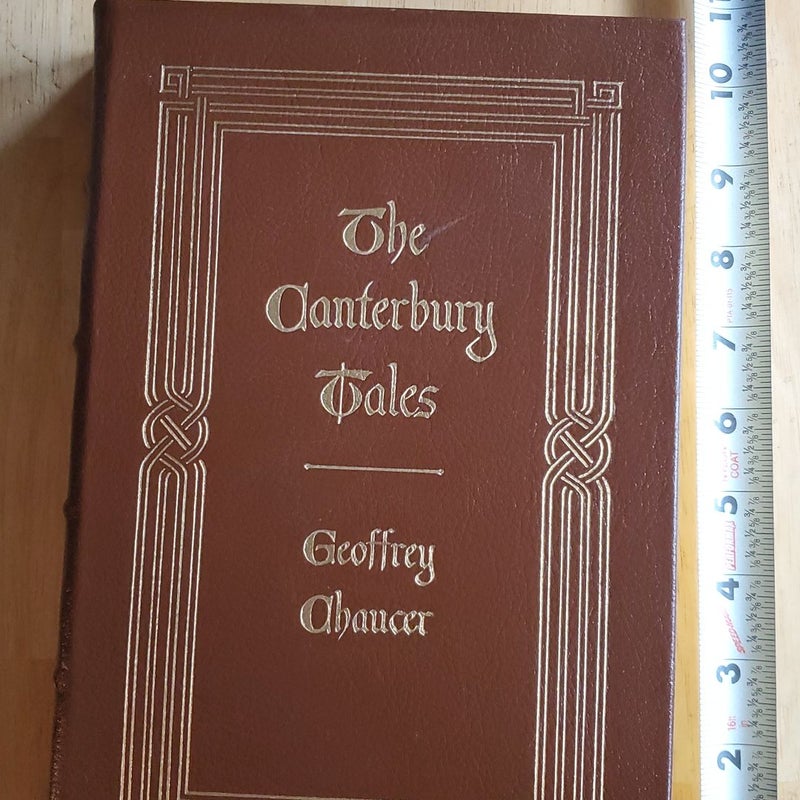 The Canterbury Tales by Geoffrey Chaucer, Hardcover | Pangobooks