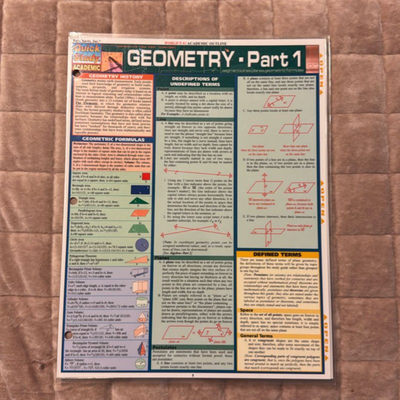 Geometry Part 1 by S. B. Kizlik