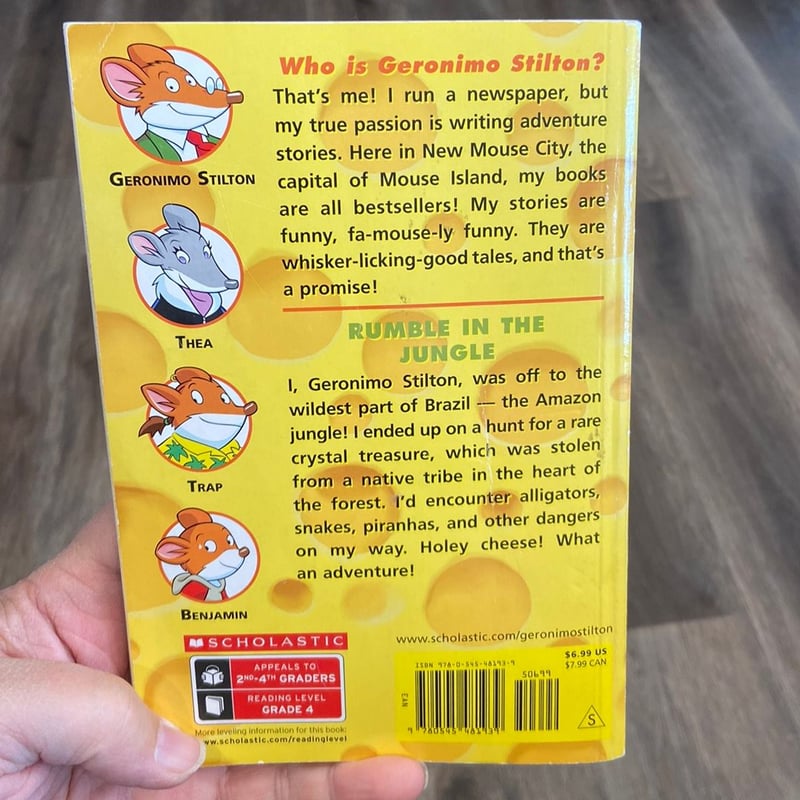 Rumble in the Jungle by Geronimo Stilton, Paperback | Pangobooks