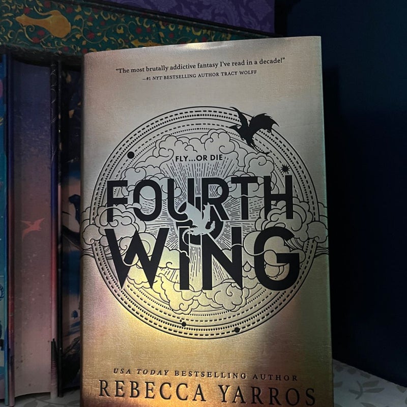 Fourth Wing Sprayed Edges by Rebecca Yarros , Hardcover | Pangobooks